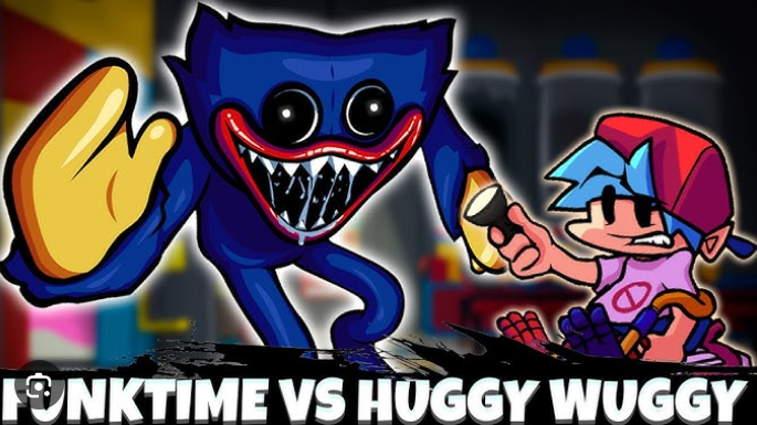 FNF Funktime Vs Huggy Wuggy - Epic Musical Showdown Unleashes Horror in ...