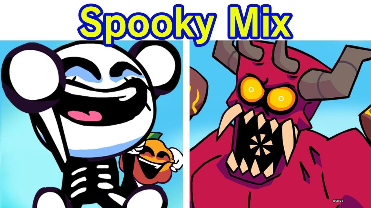 FNF Spooky Mix - 18 Haunted Remixes That Will Give You Rhythm Game ...