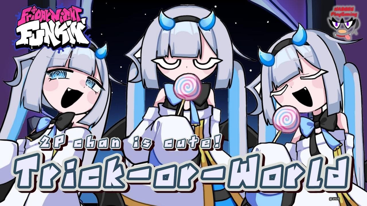 FNF Trick or World vs 2PChan - Dive into FNF Trick or World vs 2PChan ...