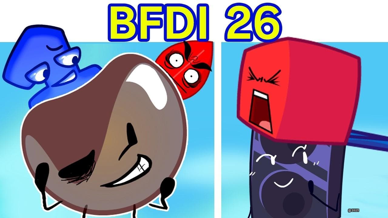FNF Vs. BFDI 26 - Epic Rhythm Showdown with 15+ Battle for Dream Island ...