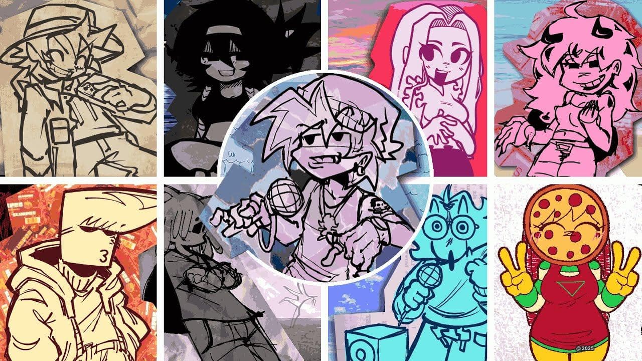 FNF Yeahman - Battle Through 25 Epic Hip-Hop Tracks in This Paper-Cut ...