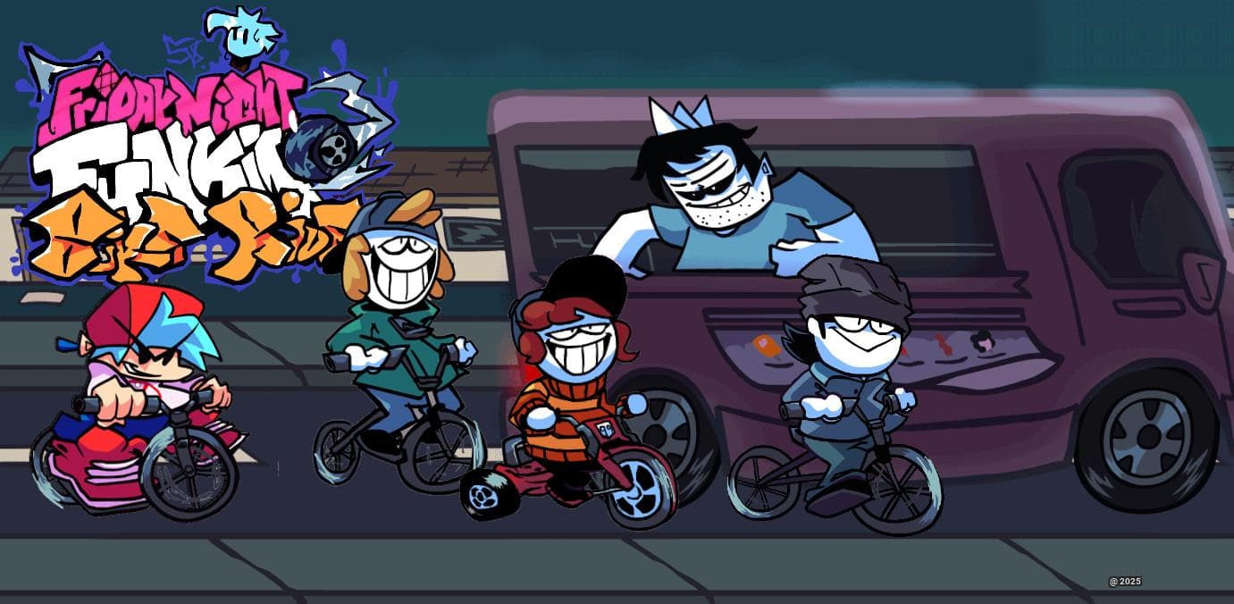 Friday Night Funkin' Bike Ride - Race to the Beat in This Epic Musical ...