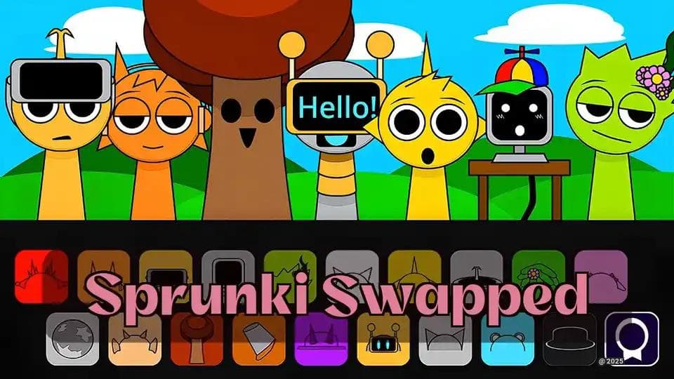Sprunki Swapped Version - Musical Mayhem as Characters Trade Places in ...